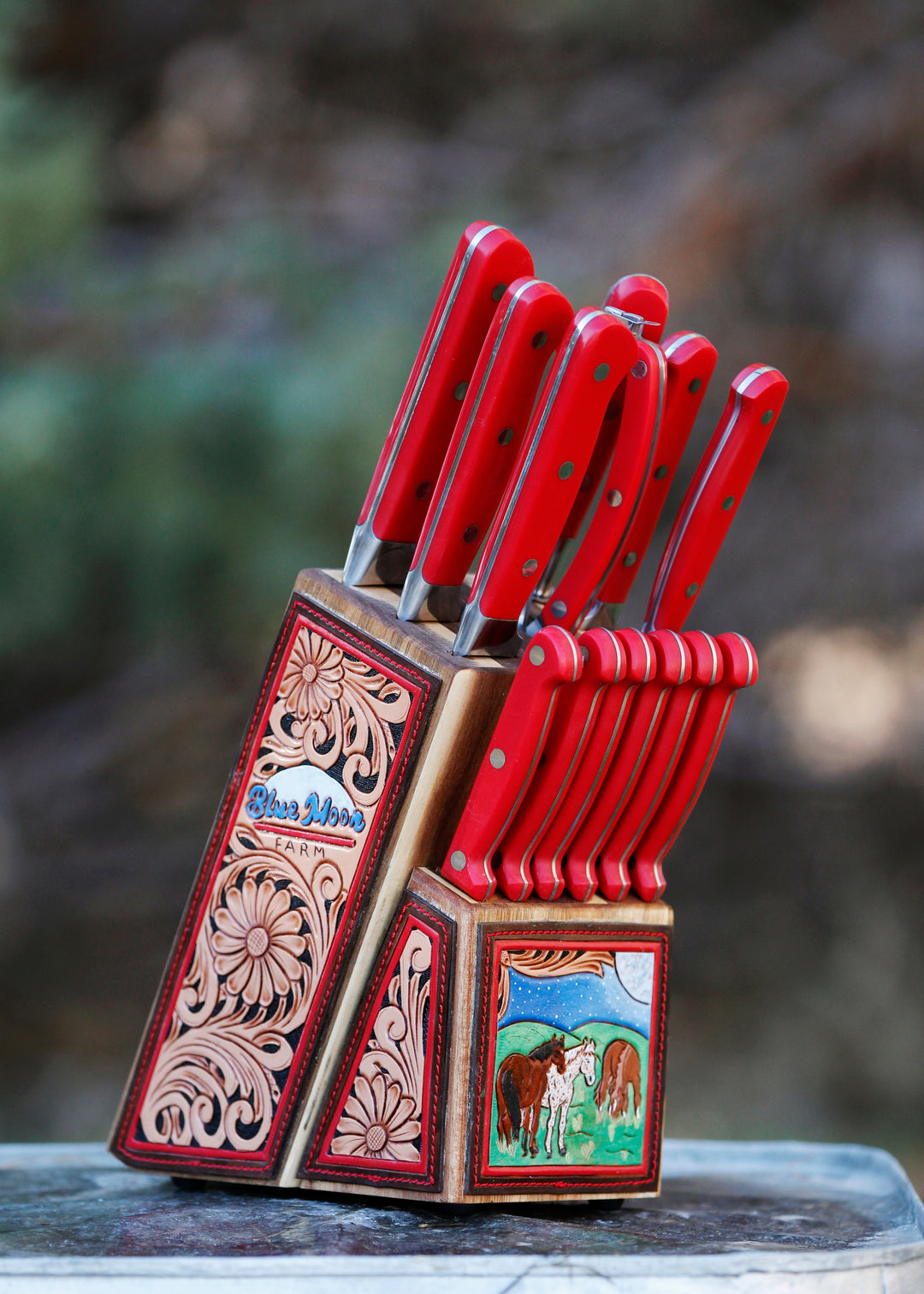 Complete Custom Knife Block – Broken J Designs